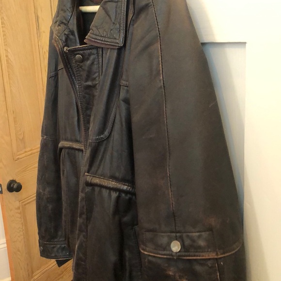 U2 Wear Me Out | Jackets & Coats | Leather Bomber Jacket | Poshmark